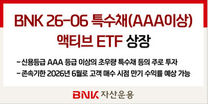 BNK자산운용, ‘BNK 26-06 특수채 액티브ETF’ 선봬